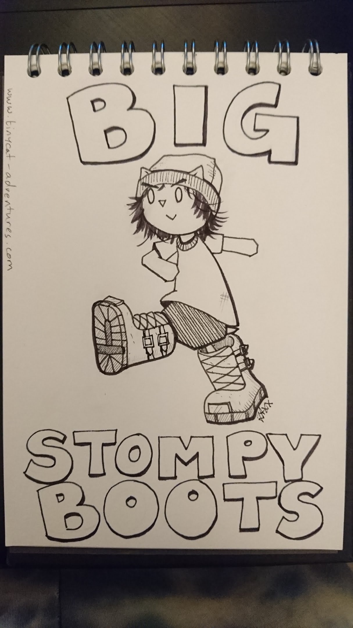 Big Stompy Boots – Tinycat Adventures